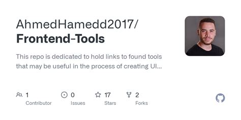 Github Ahmedhamedd2017frontend Tools This Repo Is Dedicated To Hold