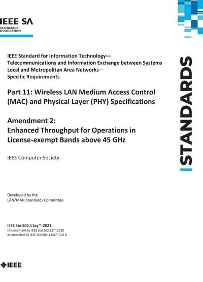 ieee 802 11ay 2021 ieee standard for information technology