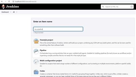 creating jenkins pipeline itcodescanner