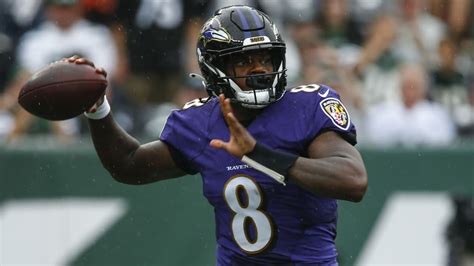 Baltimore Ravens Quarterback Lamar Jacksons Best Plays Vs Jets Week 1