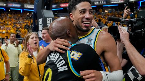 Tyrese Haliburtons Dad Apologies For Giannis Game 5 Postgame Incident