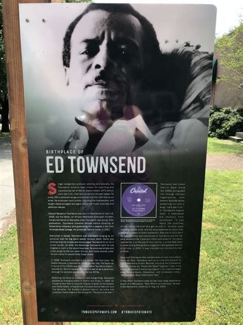 Ed Townsend Singer Ed Townsend Singer