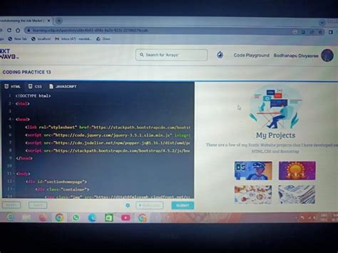 Divya Sree Bodhanapu On Linkedin 30dayscodechallenge Nxtwave Ccbp