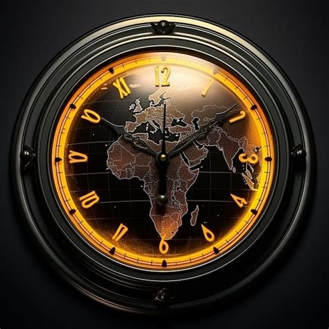 Premium Ai Image 3d Clock Generated With Ai