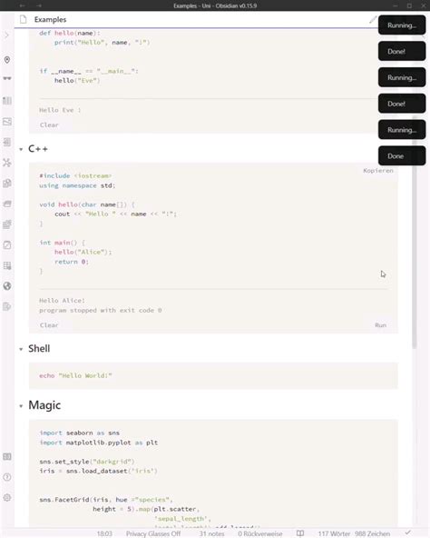Execute Code In Your Notes Update Robsidianmd