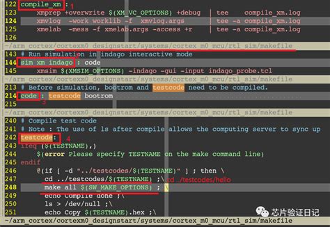 Arm Cortex M0 Designstart系列 3rtl仿真过程的详细分析 Soc验证工程师 博客园