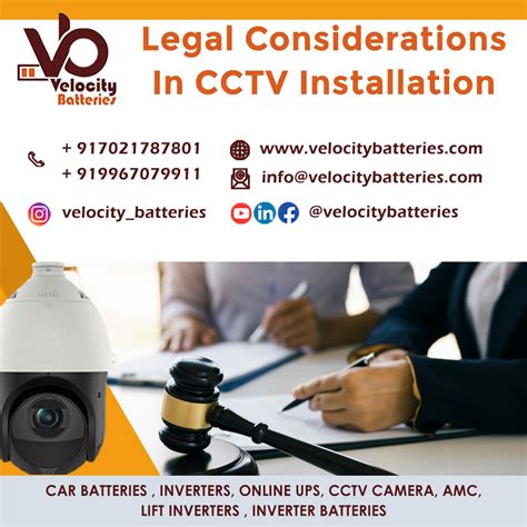 Cctvinstallation Legalconsiderations Privacylaws Responsiblesurveillance Cameraplacement