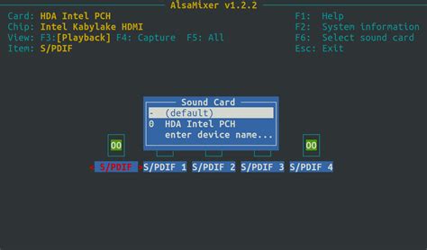Alsa Primary Sound Card Not Detected By Alsamixer Ask Ubuntu