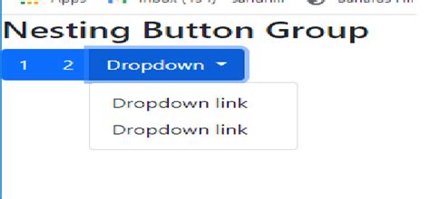 Bootstrap Button Group Studytonight
