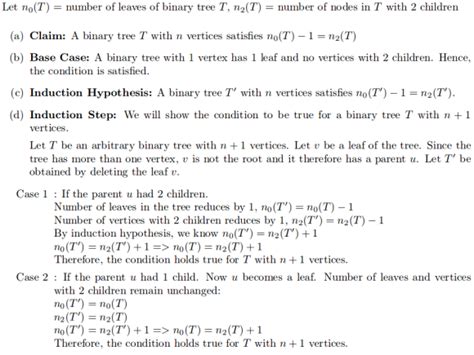 A Binary Tree Is A Rooted Tree In Which Each Node Has At Most Two