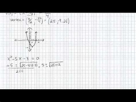 Graphing Quadratic Functions