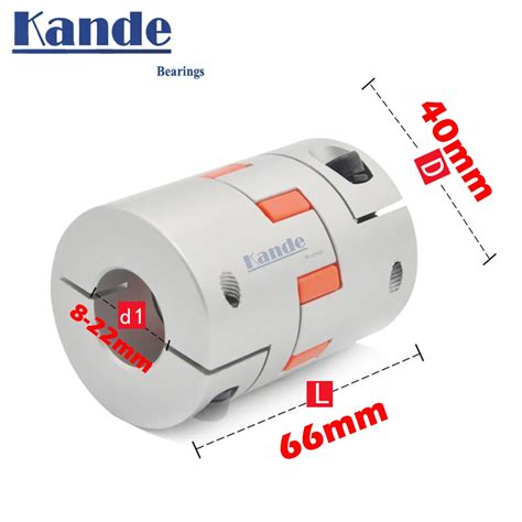 유연한 플럼 클램프 커플러 Cnc 조 샤프트 커플링 모터 커넥터 Cf 03bw 시리즈 1pc D40l66 8mm
