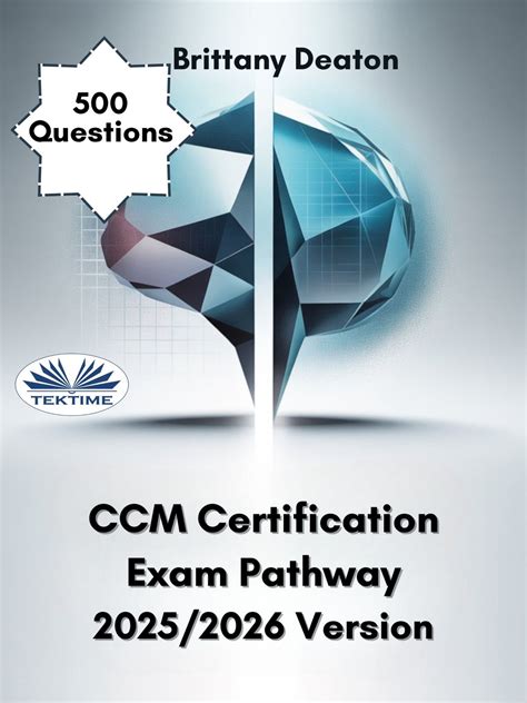 Ccm Certification Exam Pathway 20252026 Version Ebook By Brittany Deaton Epub Rakuten Kobo