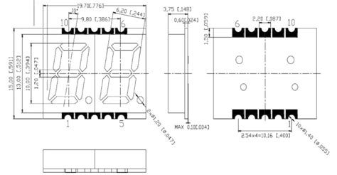 0 39 Inch 3 Digits Smd 7 Segment 0 39