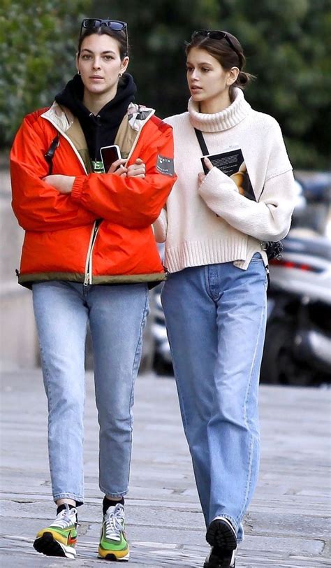 Vittoria Ceretti And Kaia Gerber Kaia Gerber Street Style Model
