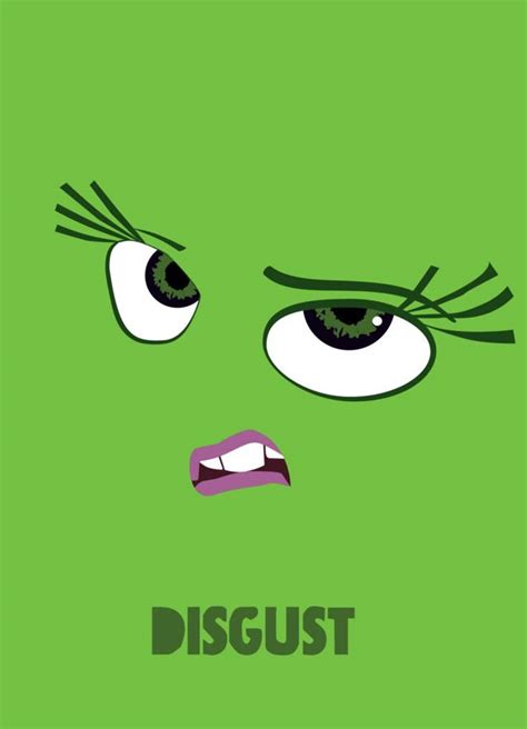 Inside Out Of Disgust Wallpaper Iphone Disney Cartoon Wallpaper