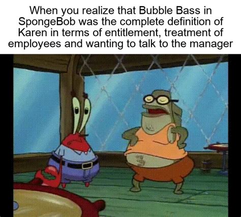 Bubble Bass  Yarn Lady And The Tramp Spongebob Bubble Bass