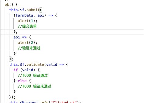 使用 f validate方法验证表单页面必填项提示不展示 Issue xaboy form create GitHub