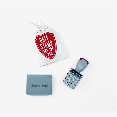 Date Stamp Ink Pad Østmoe