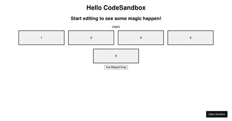 Map And Filter Codesandbox