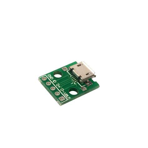 Female MicroUSB Breakout Board Tinkersphere