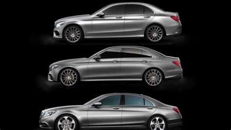 Mercedes Benz C E And S Class The Key Differences In Dimensions