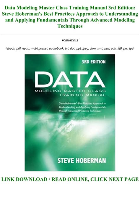 Data Modeling Master Clas