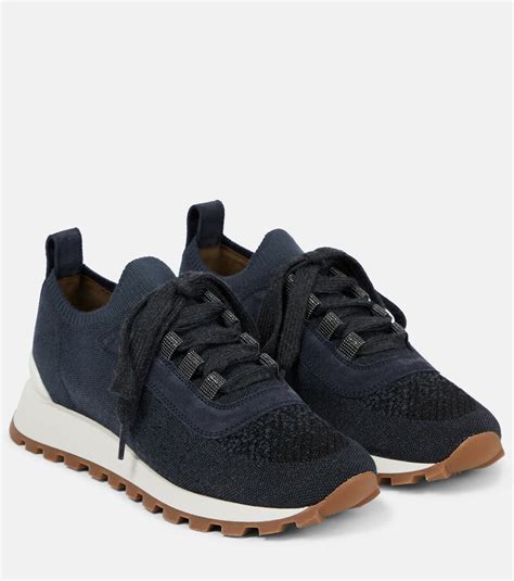 Brunello Cucinelli Knit Sneakers Brunello Cucinelli