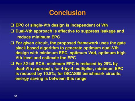 Ppt Dual Threshold Voltage Design Of Sub Threshold Circuits Powerpoint Presentation Id2149140