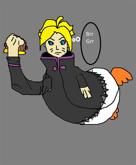 Boruto After Overdosing On Burger Hyper Ultimate Oc Self Made