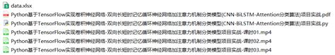 python基于tensorflow实现卷积神经网络 双向长短时记忆循环神经网络加注意力机制分类模型 cnn bilstm attention