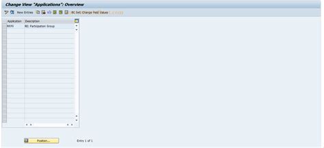 Rescpg Sap Tcode Pg Applications