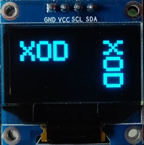 096 Oled I2c Display With Xod Hardware Interfacing Questions Xod