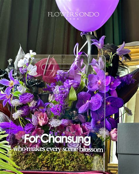 꽃의온도 연예인케이크 촬영장서포트 웨딩케이크 연예인서포트 생화케이크 모형케이크 🦋better × Wonyoung 💙 맛 건강 모두 잡은 배러의 뮤즈 원영님 촬영에