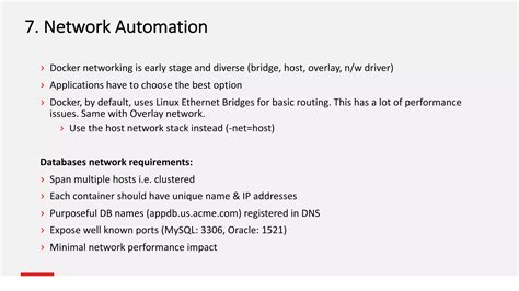 database containerization platform checklist pdf