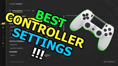 the best controller settings to dominate your game youtube