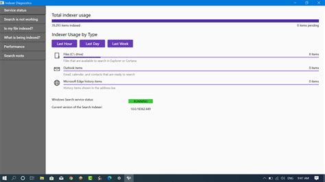 Download Indexer Diagnostics App For Windows 10 From Microsoft Store
