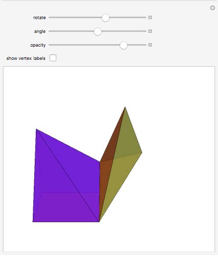 Sydlers Dissection Of A Pyramid Into A Prism Wolfram Demonstrations Project