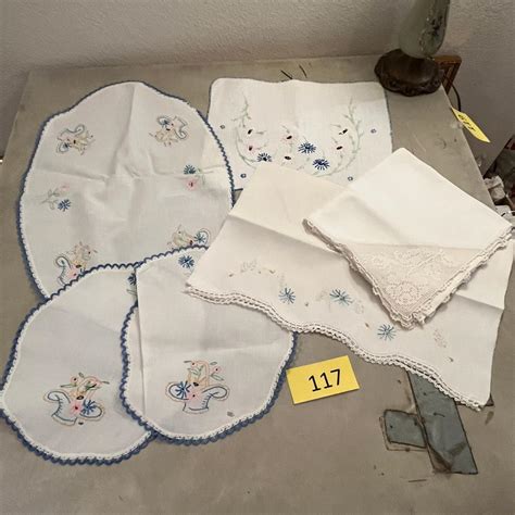 Embroidered Linens