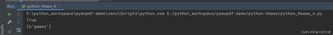 Python 3 使用hbase 总结python Hbase Csdn博客