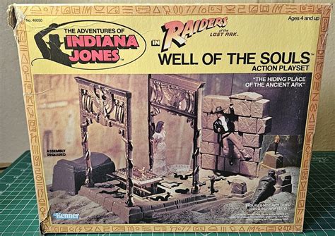 《rare Complete Set》 1982 Kenner Indiana Jones Well Of Souls Extra Figures Ebay
