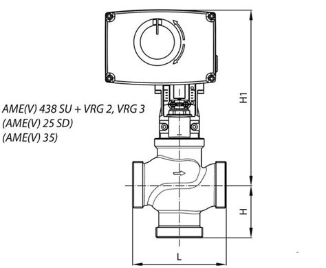 Клапан трехходовой Vrg3