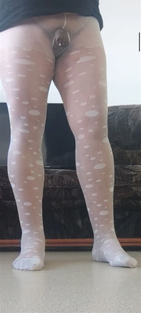 Polka Dots White Pantyhose 32 Pics Xhamster