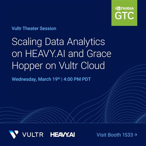 Excited To Share How Heavyai Running On Nvidia Grace Hopper Instances