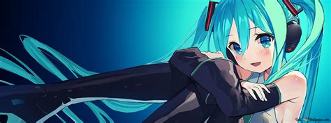 Hatsune Miku 4k Stažení Tapety