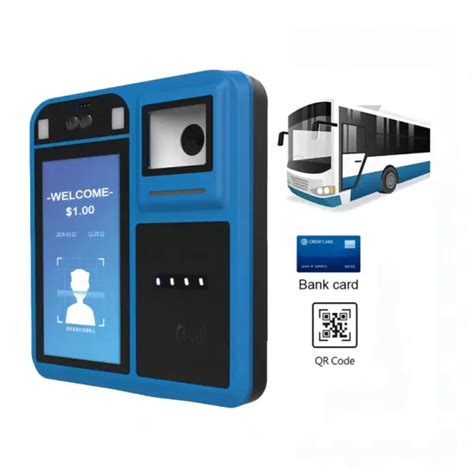 WiFi GPS Felica Unionpay Android Smart Bus Validator Barcode Scanner Ticket Validation On Bus