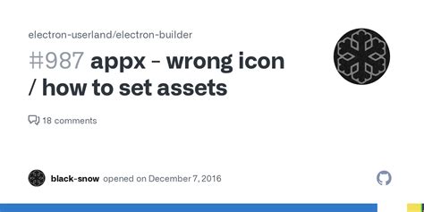 Appx Wrong Icon How To Set Assets · Issue 987 · Electron Userland