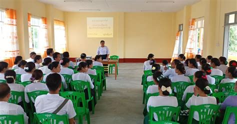 ကျွန်းစုမြို့တွင် ၂၀၂၃ ၂၀၂၄ ပညာသင်နှစ် Grade 12 သင်ရိုးသစ် မြို့နယ