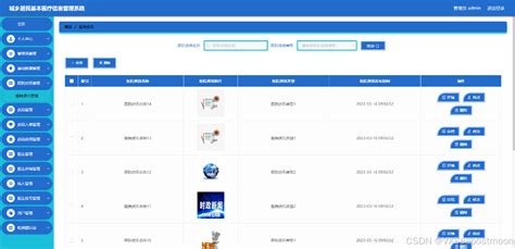 Java毕设项目案例实战ii基于javaspring Bootmysql的城乡居民基本医疗信息管理系统设计与实现（开发文档数据库源码