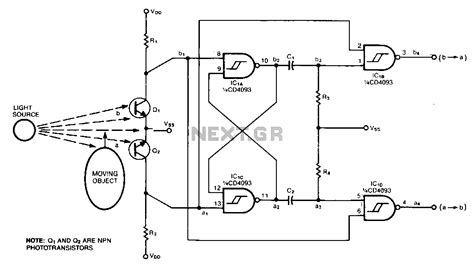 Direction Detector Decoder Under Decoder Circuits 13251 Nextgr